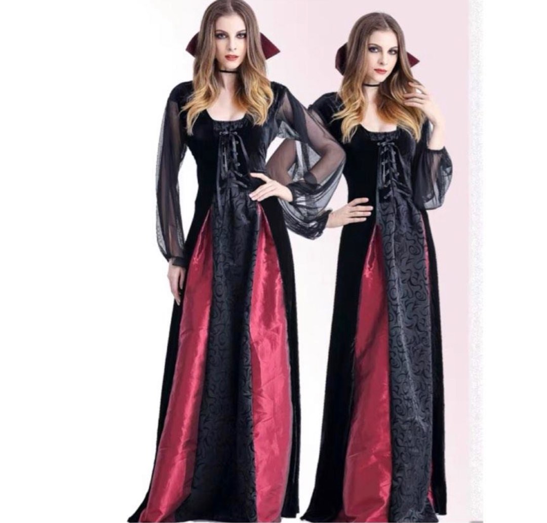 Female vampire costume, Women's Fashion, Dresses & Sets, Dresses on ...