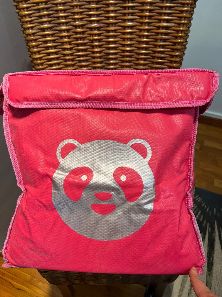 Food panda delivery bag, Women's Fashion, Bags & Wallets, Backpacks on ...
