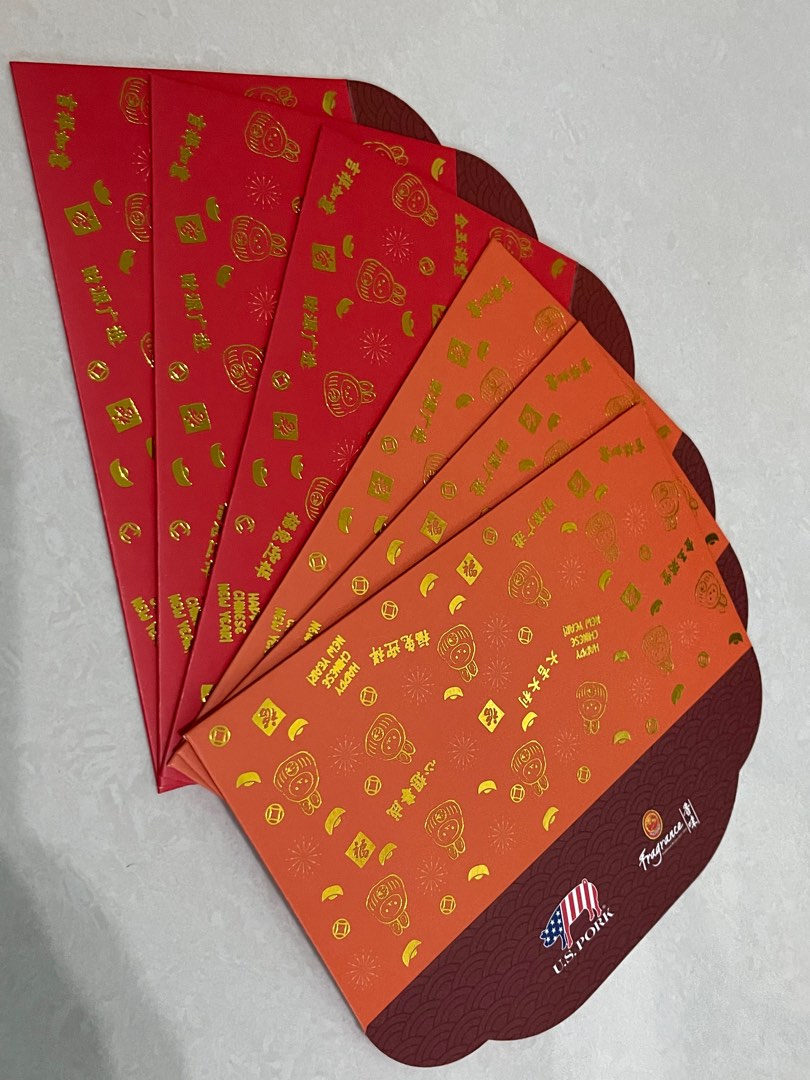 Fragrance bak kwa red packets 2023, Hobbies & Toys, Stationery & Craft ...