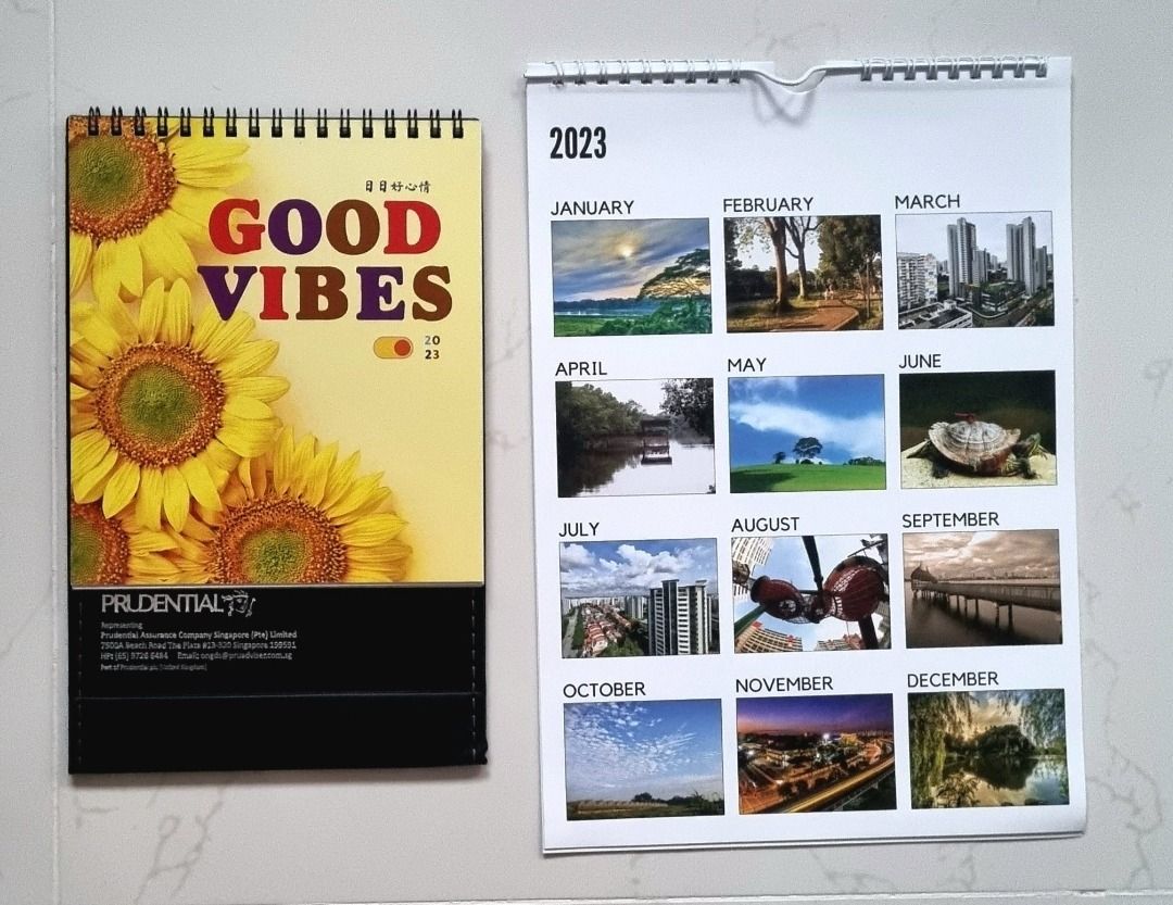 [Free Giveaway] Desk Calendars 2023, Free Items on Carousell