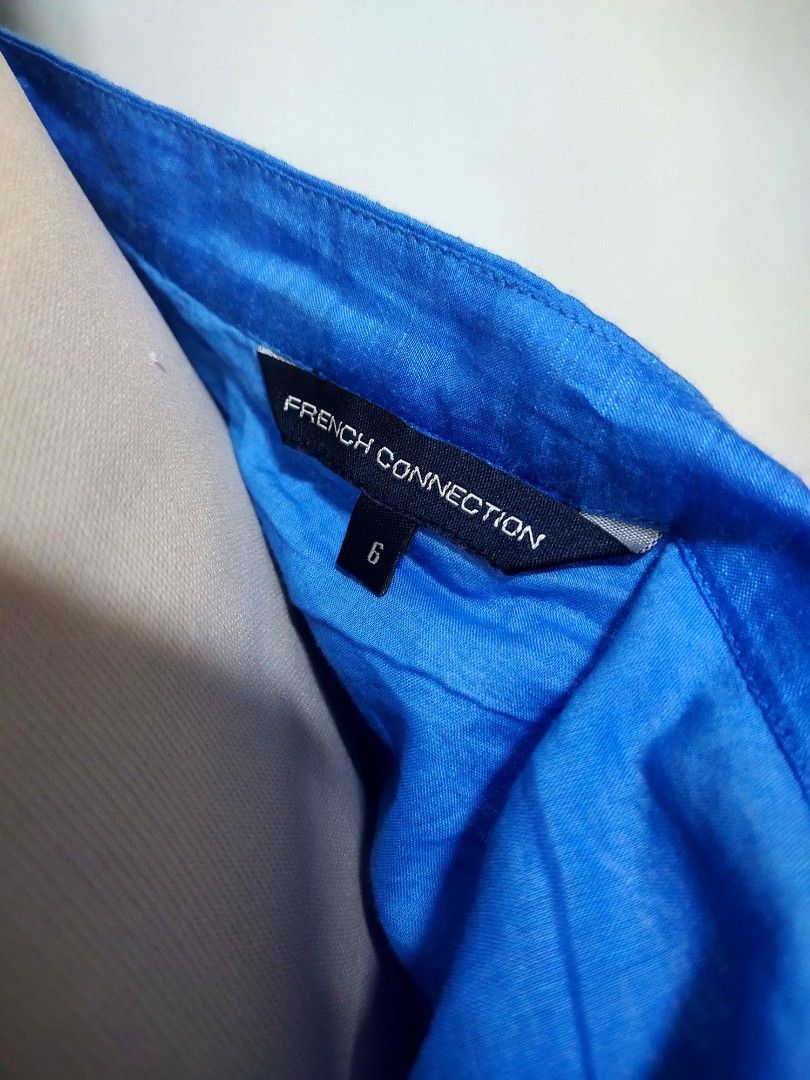French Connection blue rara skirt, Women's Fashion, Bottoms, Skirts on ...