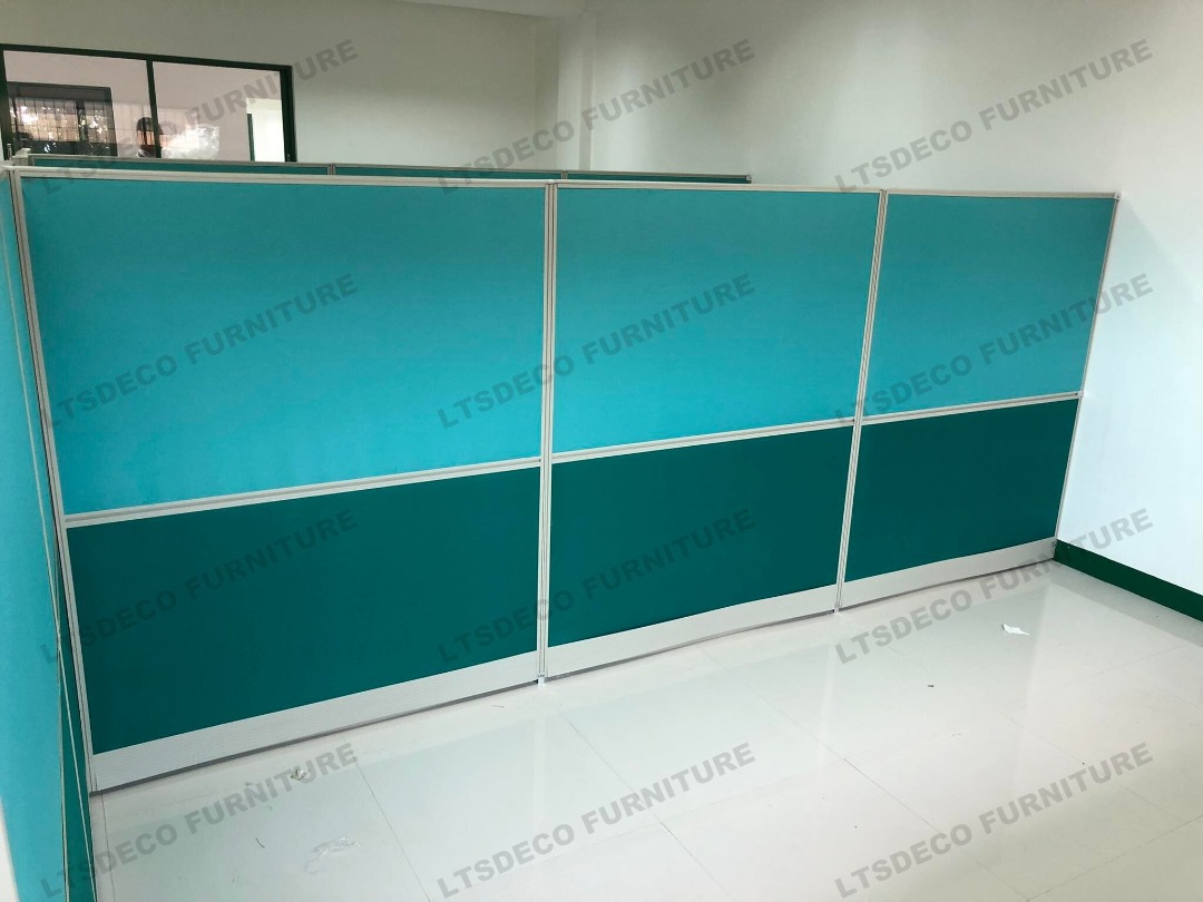 FULL FABRIC PANEL DIVIDER OFFICE PARTITION FURNITURE, Furniture & Home ...