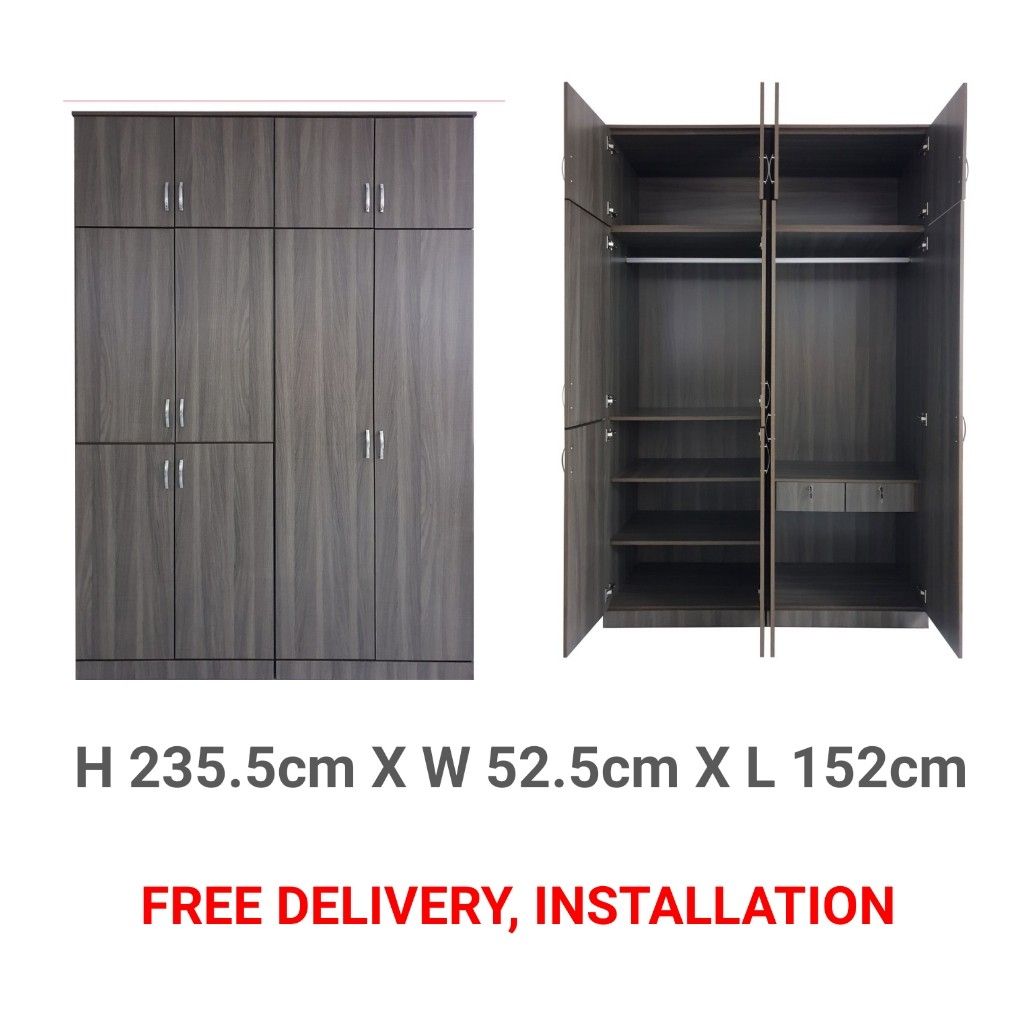 Full Height Wardrobe, Furniture & Home Living, Furniture, Shelves ...