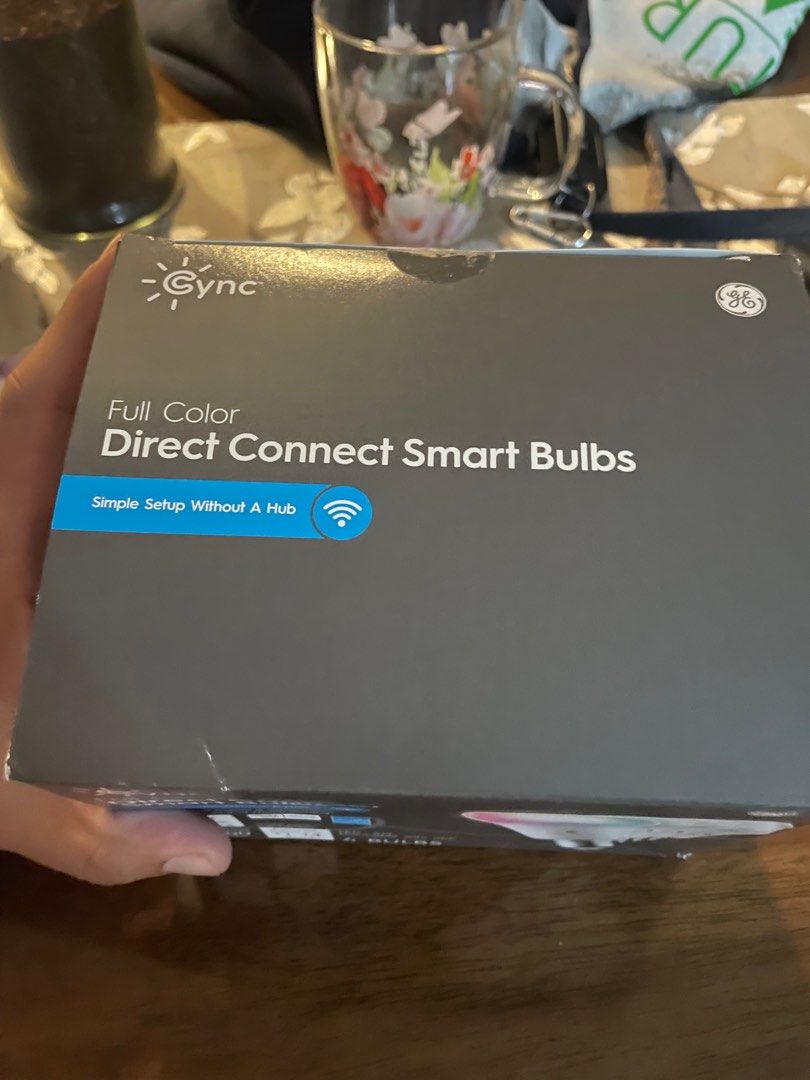 GE Cync Full Color Smart Bulb 4 Pack 120V, Furniture & Home Living ...