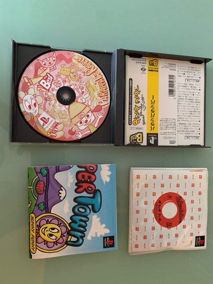 Rare Parappa the rapper games for PlayStation PS1 and PS2 game console ...