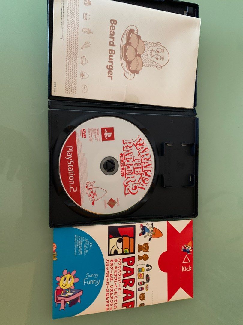 Rare Parappa the rapper games for PlayStation PS1 and PS2 game console ...