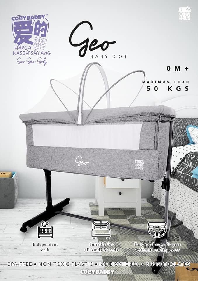 Geo Baby Cot, Babies & Kids, Baby Nursery & Kids Furniture, Cots ...