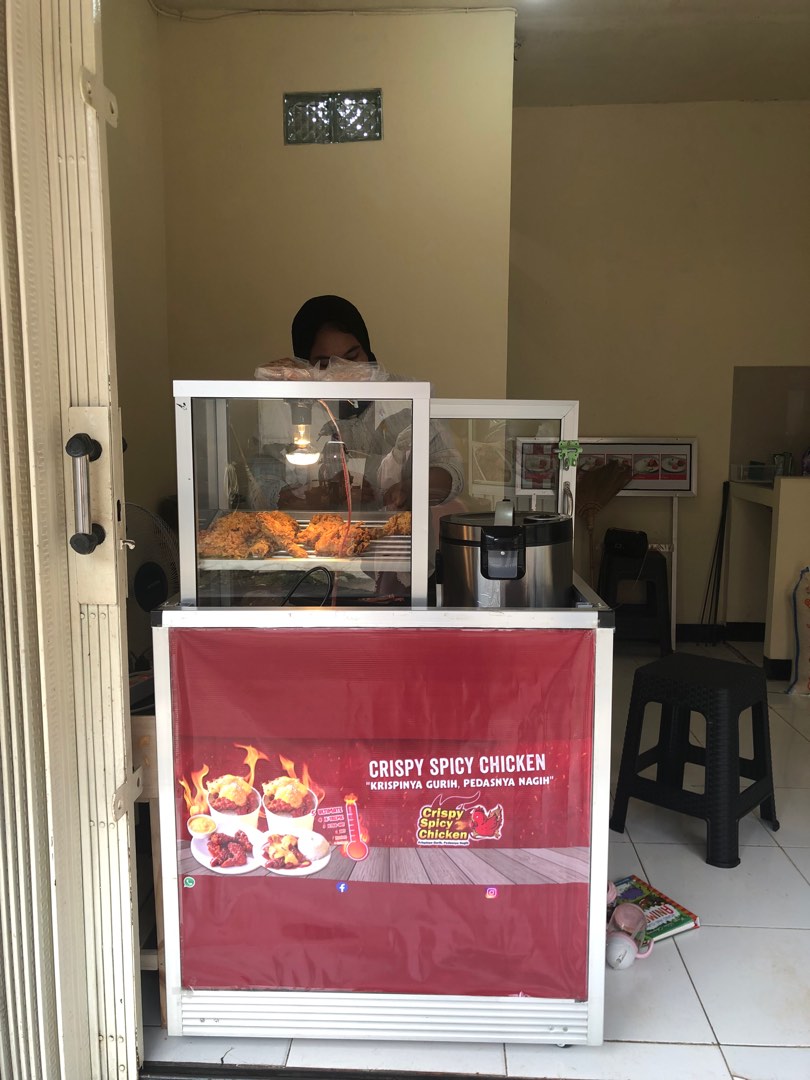 Gerobak Fried Chicken Kitchen And Appliances On Carousell