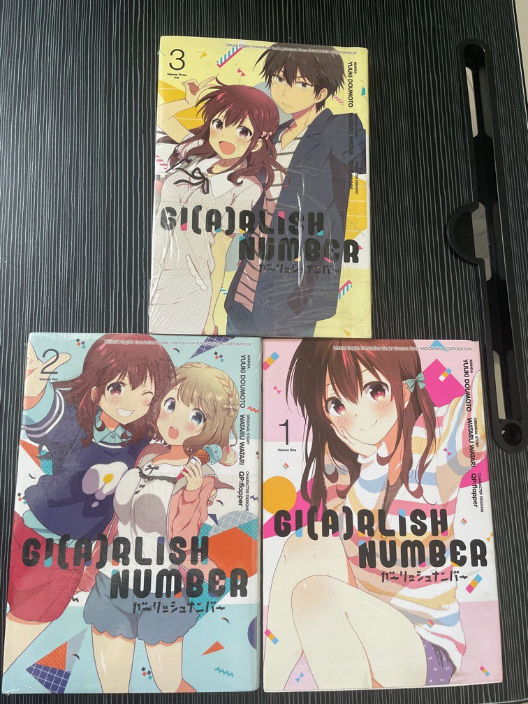 Girlish Number English Manga Volumes 1, 2 and 3, Hobbies & Toys, Books & Magazines, Comics ...