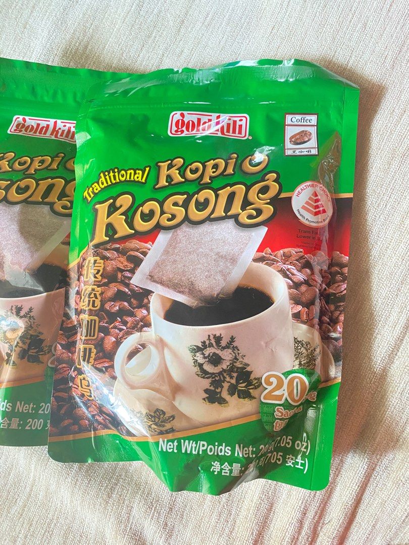 Gold Kili Coffee Kopi 0 20's(Bundle of 3), Food & Drinks, Packaged ...