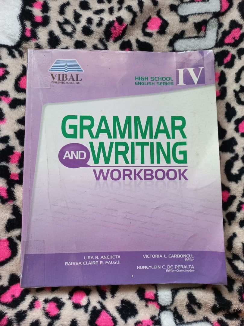 JHS GRAMMAR AND WRITING WORKBOOK, Hobbies & Toys, Books & Magazines ...