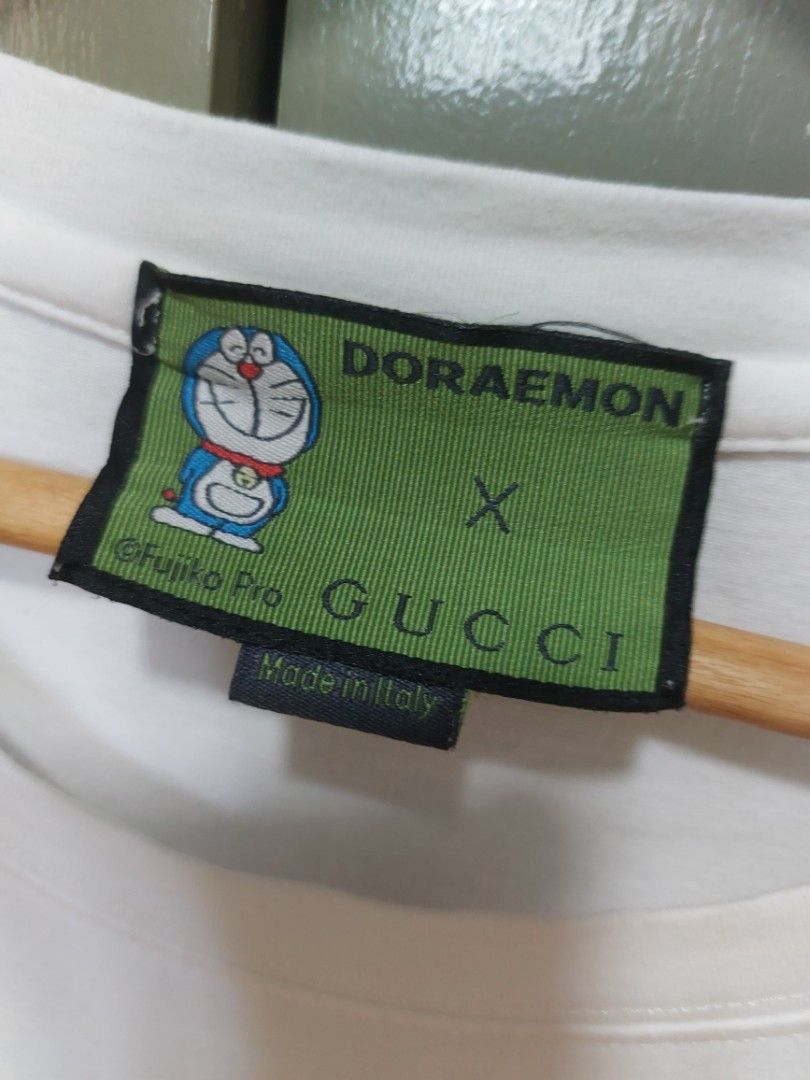 Gucci x Doraemon Shirt, Women's Fashion, Tops, Shirts on Carousell