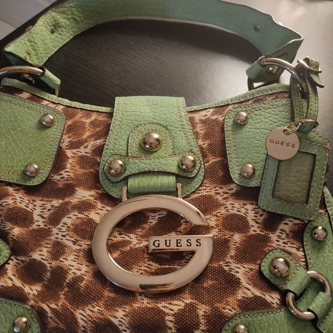 Guess leather with satin lining, Women's Fashion, Bags & Wallets ...