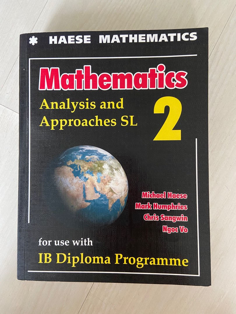 haese mathematics ib sl maths aa, Hobbies & Toys, Books & Magazines ...