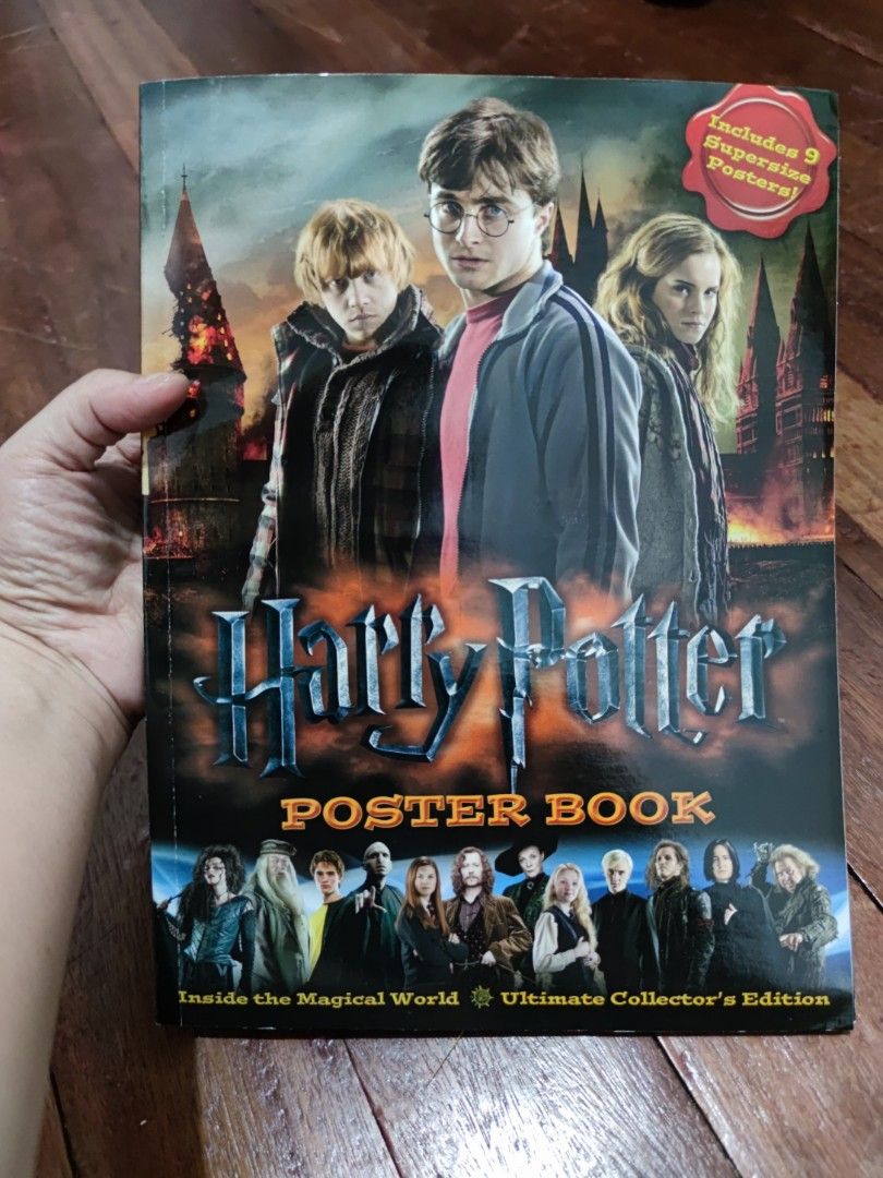 Harry Potter Poster Book, Hobbies & Toys, Memorabilia & Collectibles ...