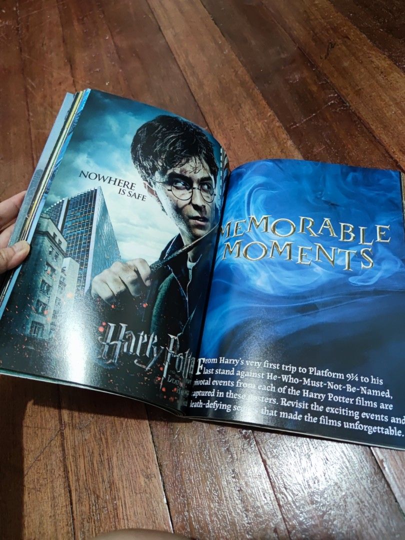 Harry Potter Poster Book, Hobbies & Toys, Memorabilia & Collectibles ...