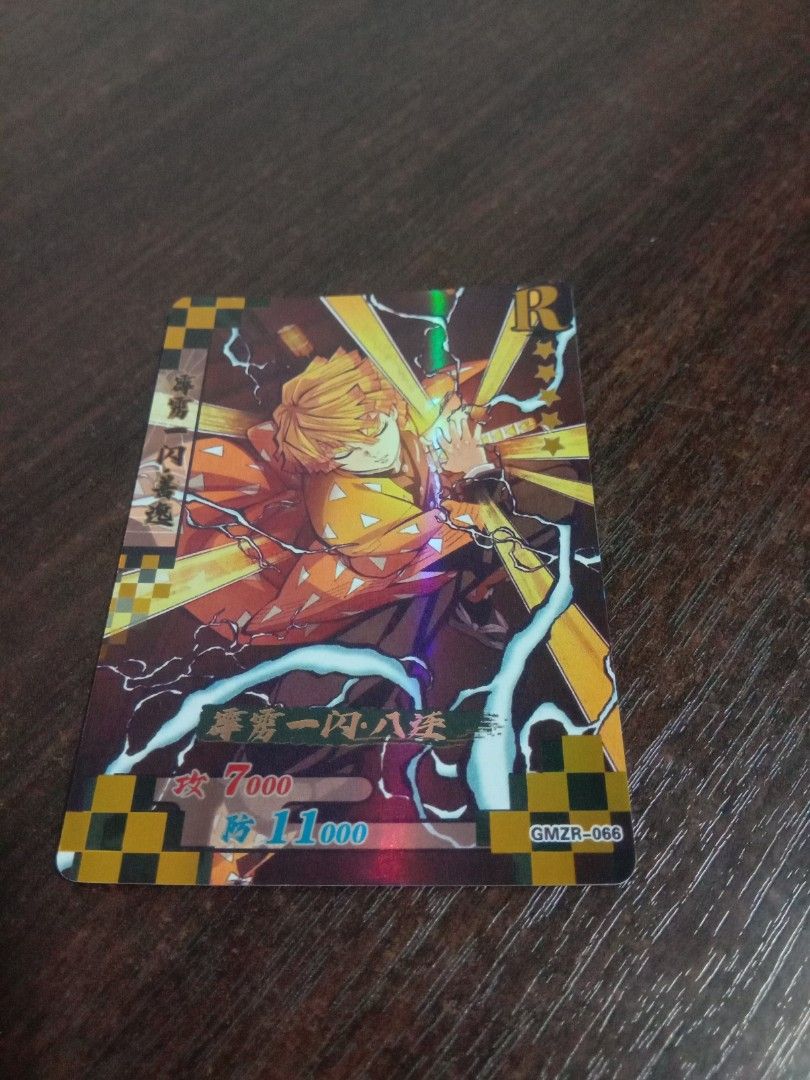 Holographic Rare Demon slayer Collectible Trading Cards, Hobbies & Toys ...