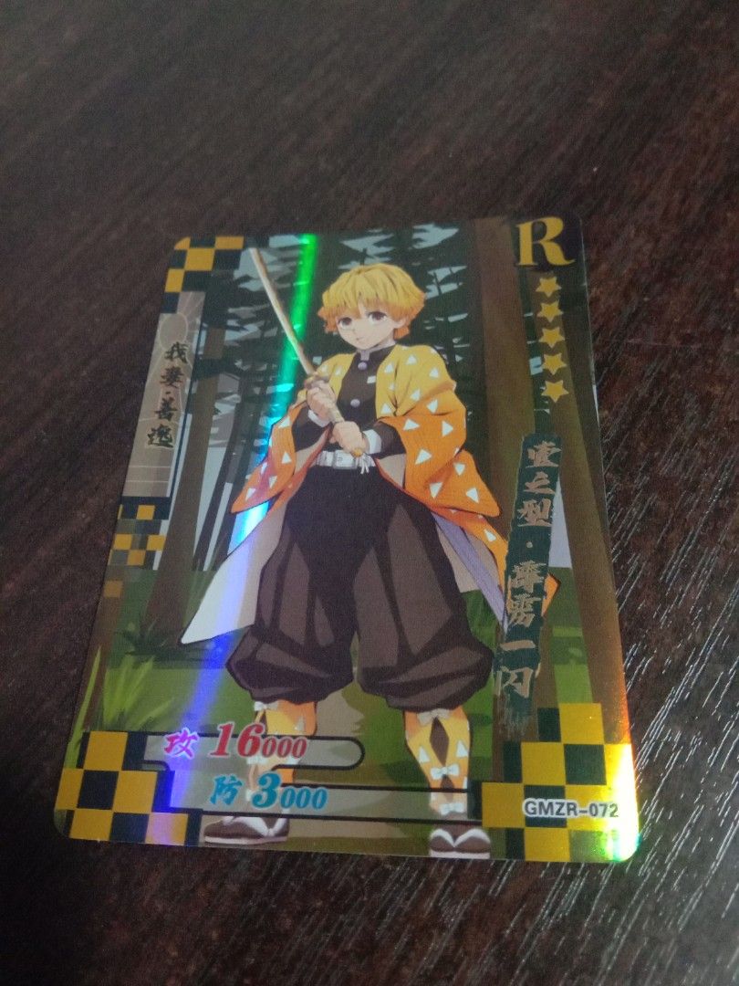 Holographic Rare Demon slayer Collectible Trading Cards, Hobbies & Toys ...