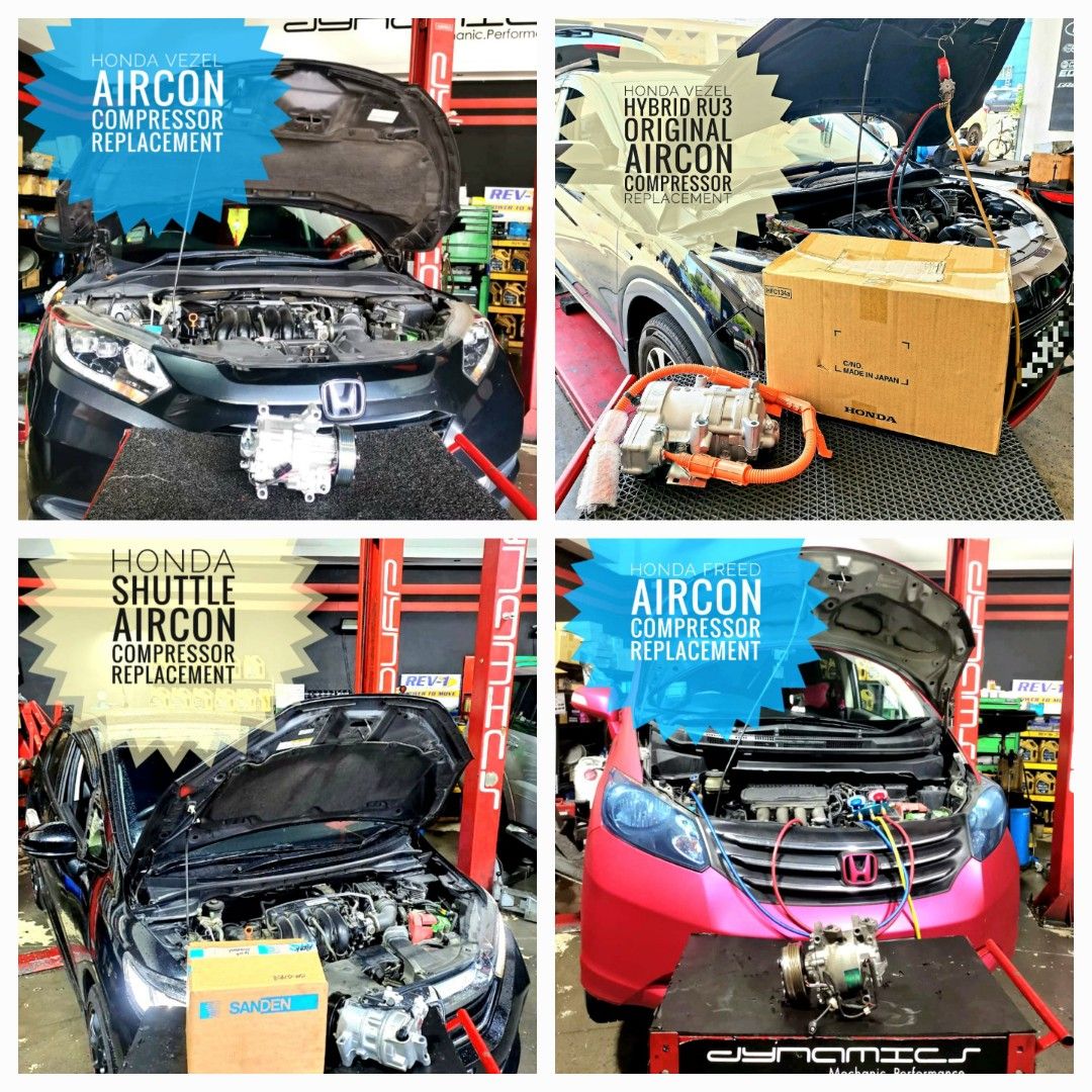 Honda Vezel/HRV/Shuttle/Fit/Jazz/Stream/Airwave/Odyssey: Aircon ...