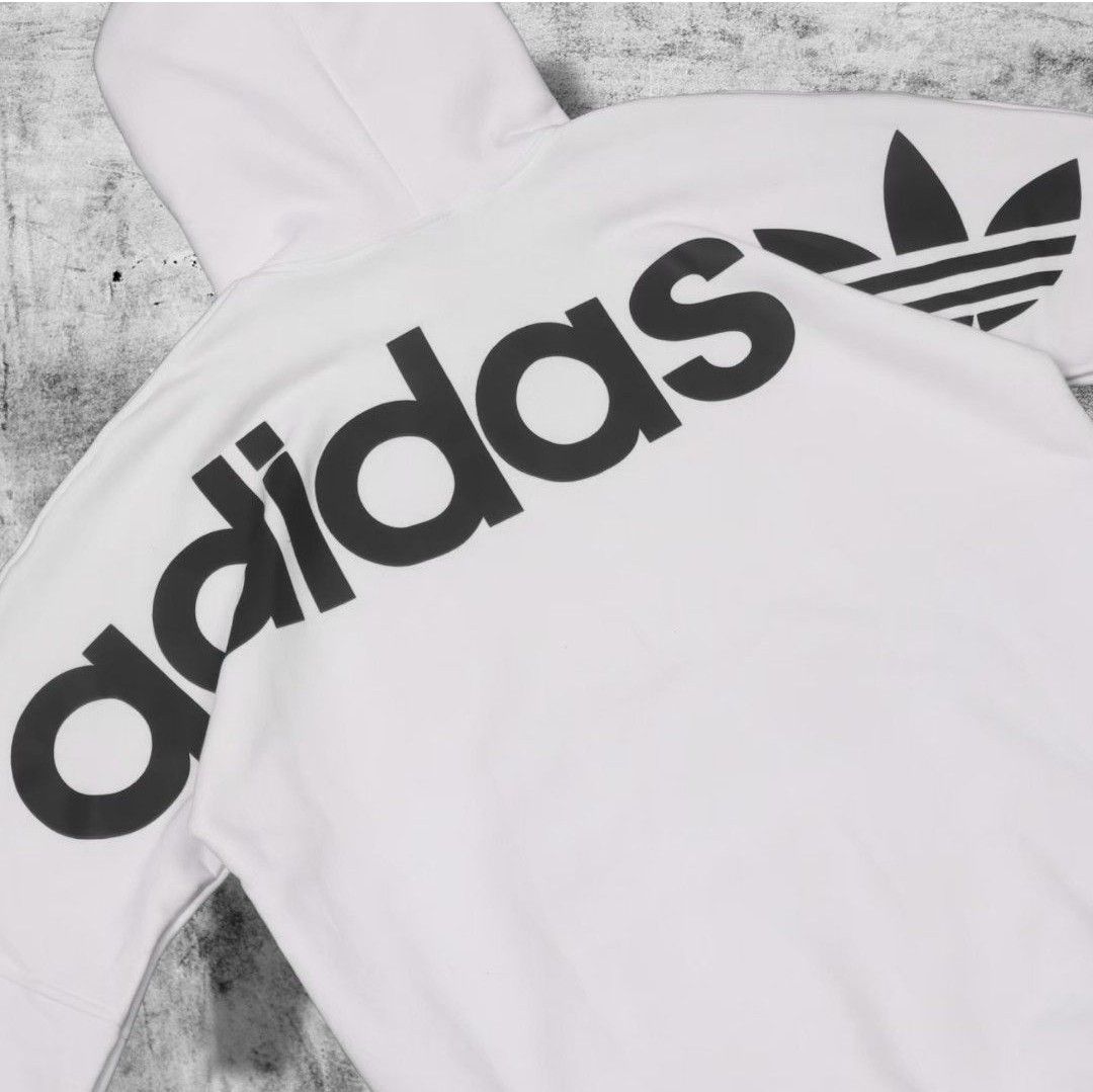 Hoodie Adidas Vocal Big Putih, Fesyen Pria, Pakaian , Baju Luaran di ...