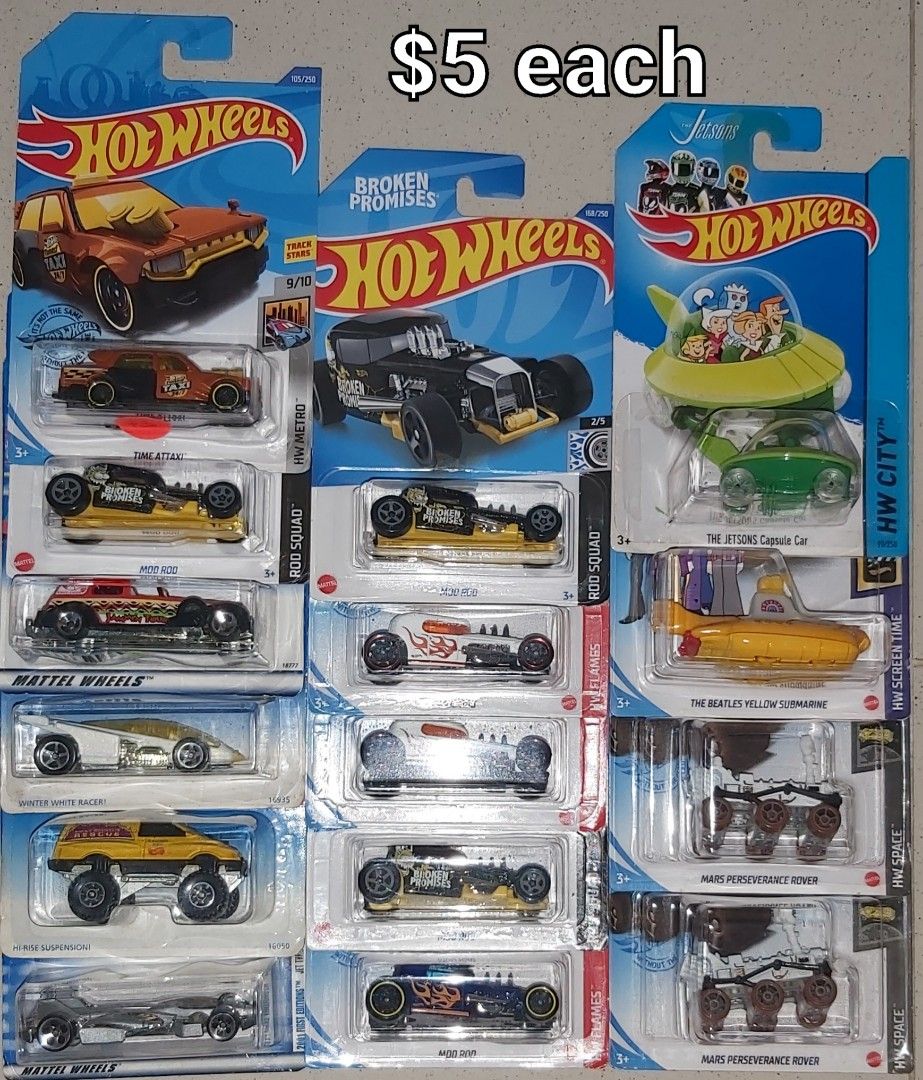 Hot Wheels Fantasy Cars, Hobbies & Toys, Toys & Games on Carousell