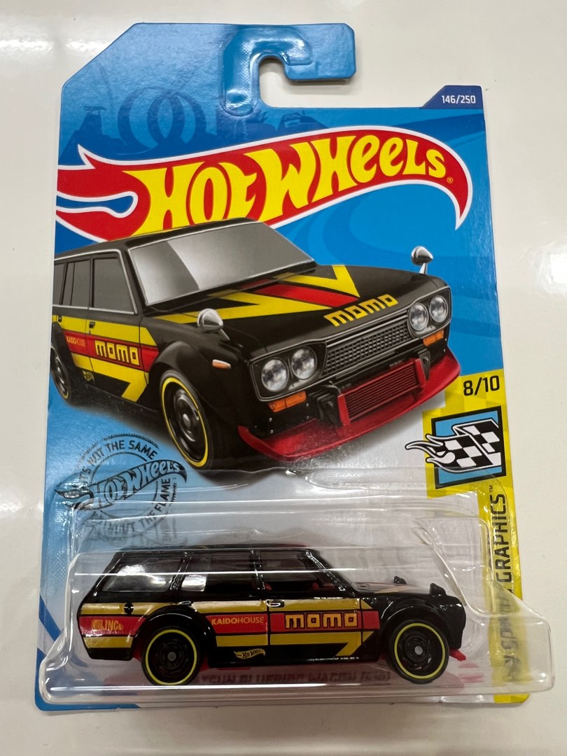 Hotwheels Momo Datsun Bluebird Wagon 510 (Black), Hobbies & Toys, Toys & Games on Carousell