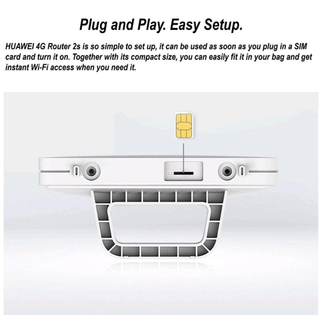 Huawei Sim card router- put in sim card and Share wifi, Computers ...