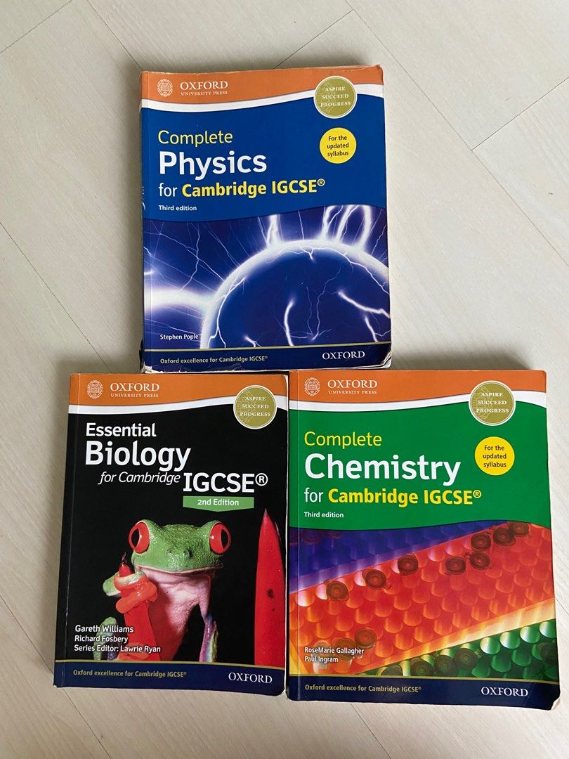 igcse triple science textbooks, Hobbies & Toys, Books & Magazines ...