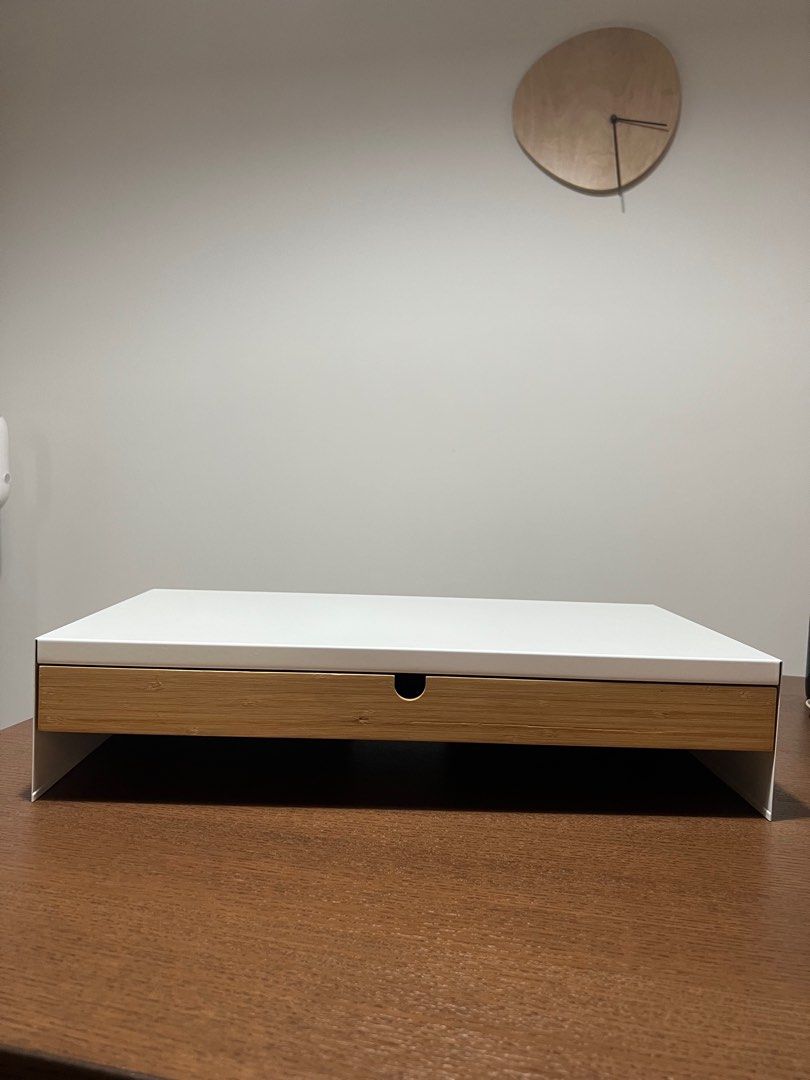Ikea Desk Riser (ELLOVEN), Furniture & Home Living, Office Furniture ...