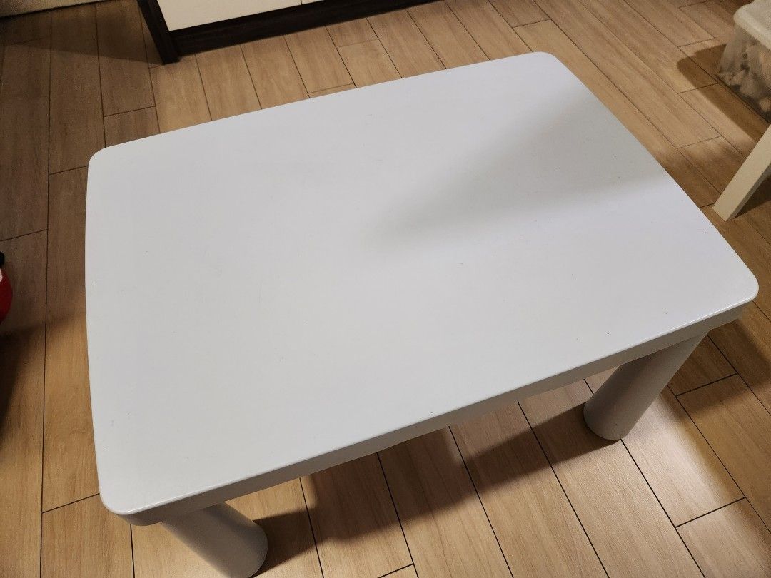 Ikea Mammut Kids Children Table Blue, Babies & Kids, Baby Nursery ...