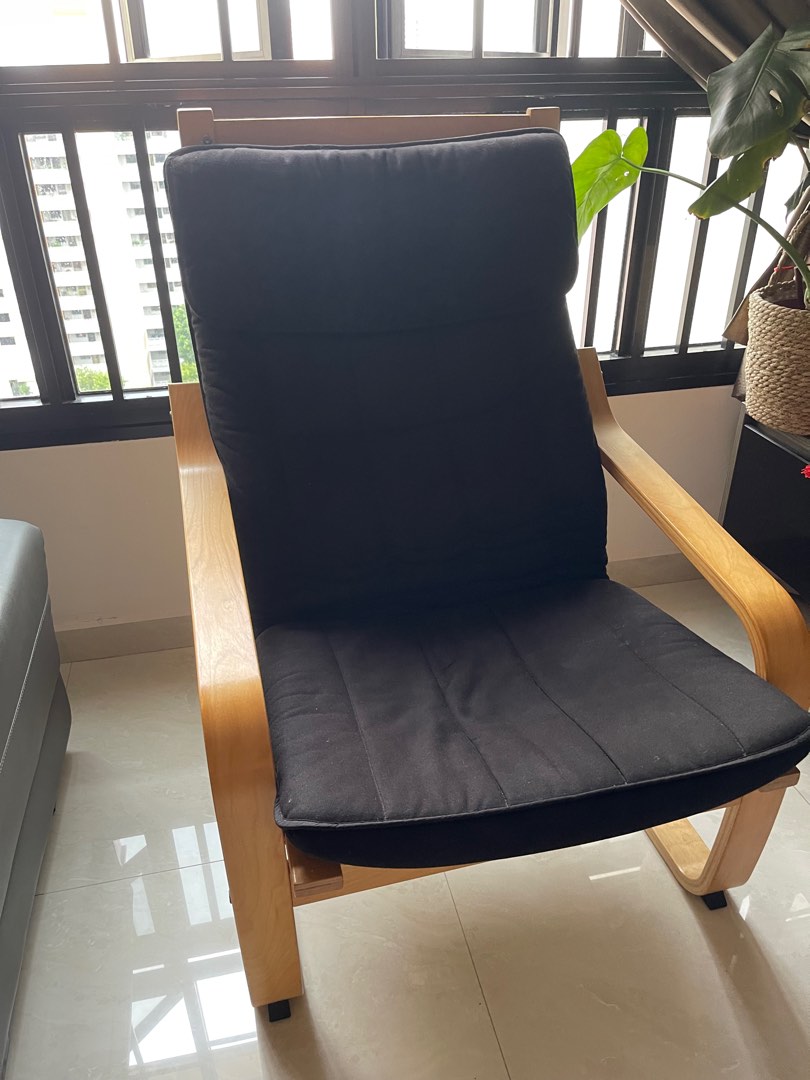 Ikea Poang Chair, Furniture & Home Living, Furniture, Chairs on Carousell