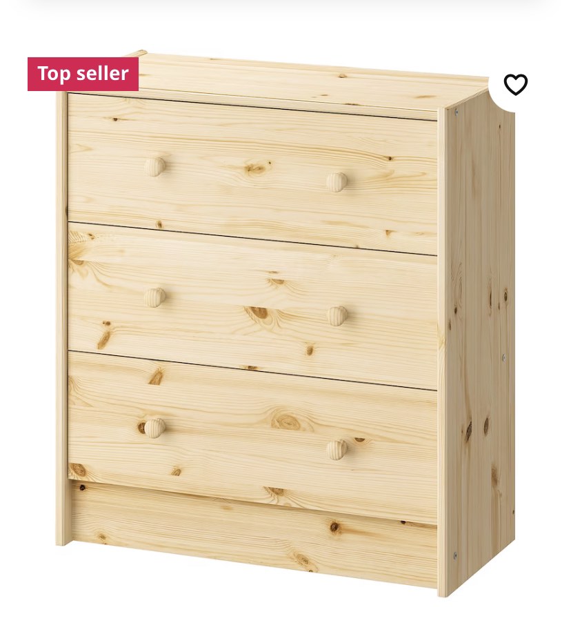 IKEA RAST Drawer, Furniture & Home Living, Furniture, Shelves, Cabinets ...