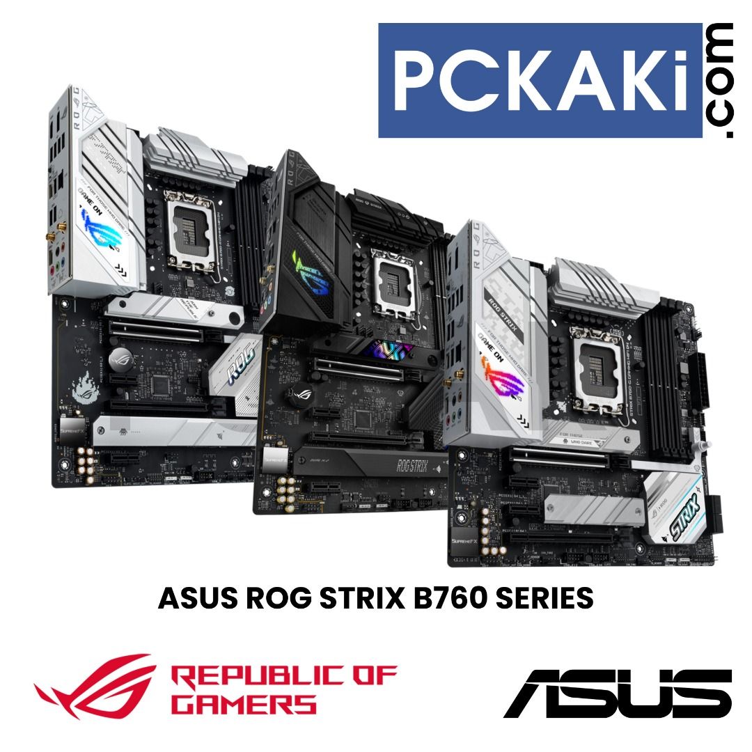 [IN STOCK] ASUS ROG STRIX / TUF GAMING B760 SERIES - B760M B760-A B760 ...