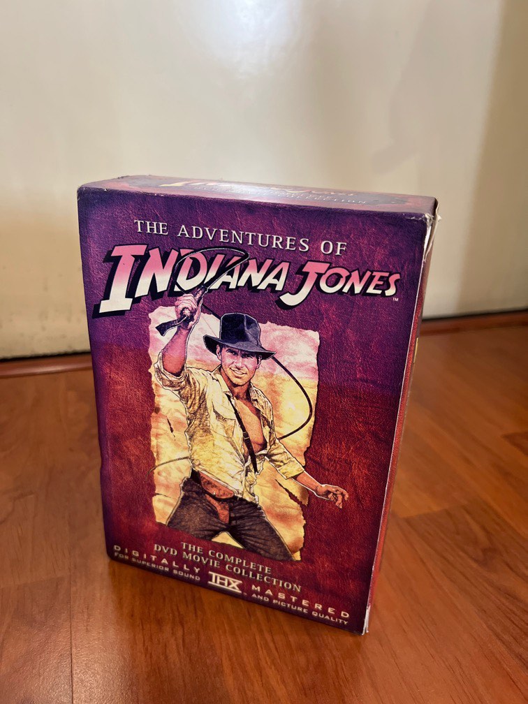 Indiana Jones DVD Set COMPLETE, Hobbies & Toys, Music & Media, CDs ...
