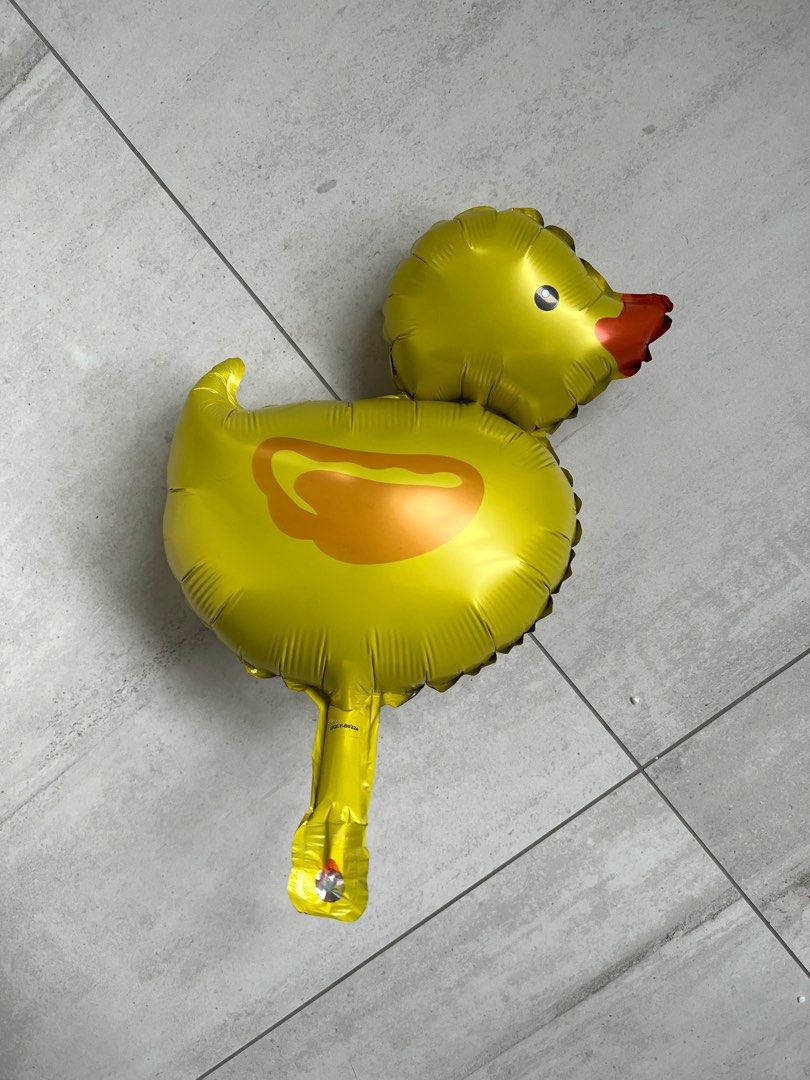 Inflated duck foil balloons, Hobbies & Toys, Stationery & Craft ...
