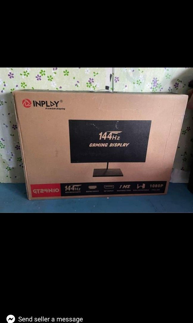 Inplay 24" Ultra thin Monitor 144hz, Computers & Tech, Parts ...
