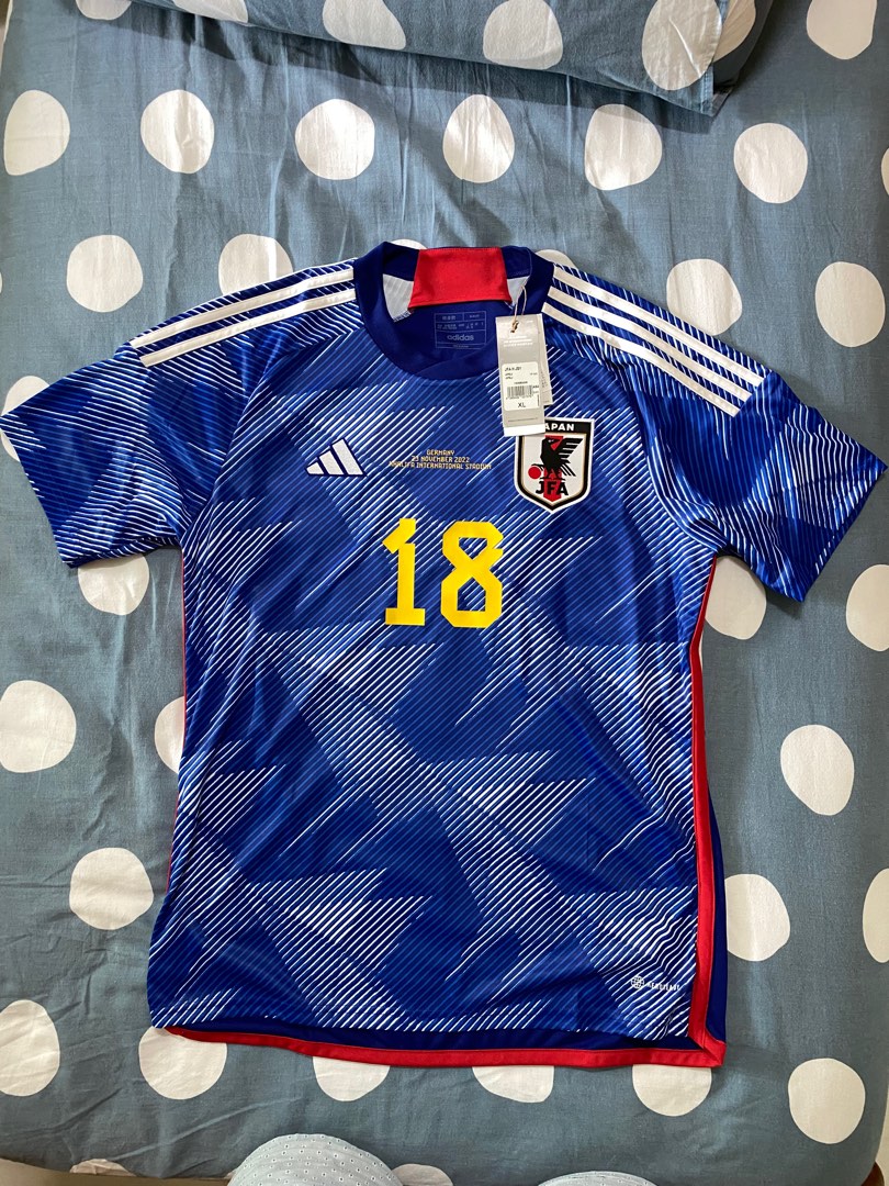 JAPAN 2022 World Cup ADIDAS HOME Jersey, Men's Fashion, Activewear on ...