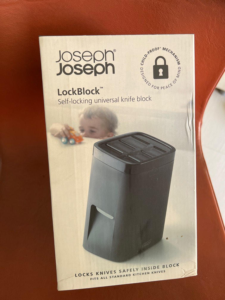 Joseph Joseph knife block holder LockBlock, Furniture & Home Living ...