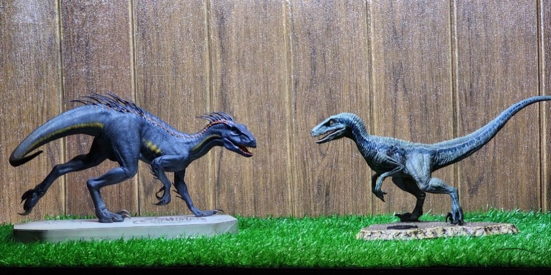 jurassic world blue n indoraptor, Hobbies & Toys, Toys & Games on Carousell
