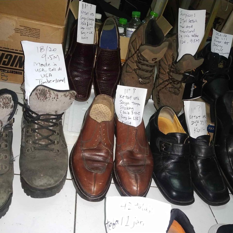 Kasut Kain/ getah(Also sell: LEATHER, safety, rubber, keselamatan, safe ...