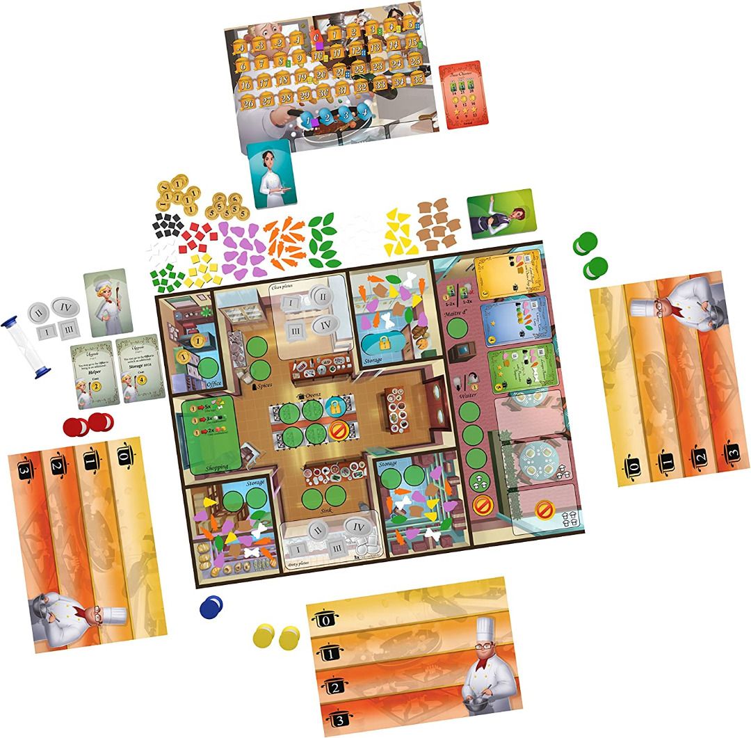 Kitchen Rush Game, Hobbies & Toys, Toys & Games on Carousell