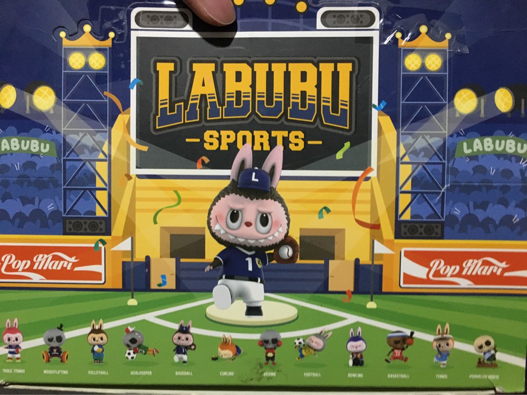 Labubu sports, Hobbies & Toys, Toys & Games on Carousell