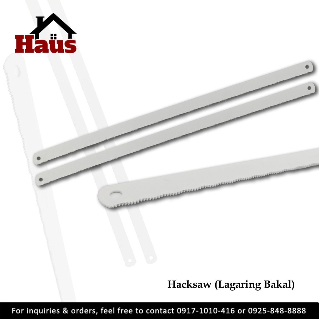 Lagaring Bakal Hack Saw Blade only, Commercial & Industrial ...