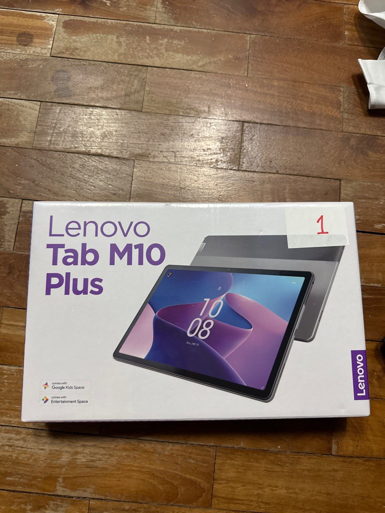 Lenovo Tab m10 plus (3rd gen) - storm grey (BNIB), Mobile Phones ...