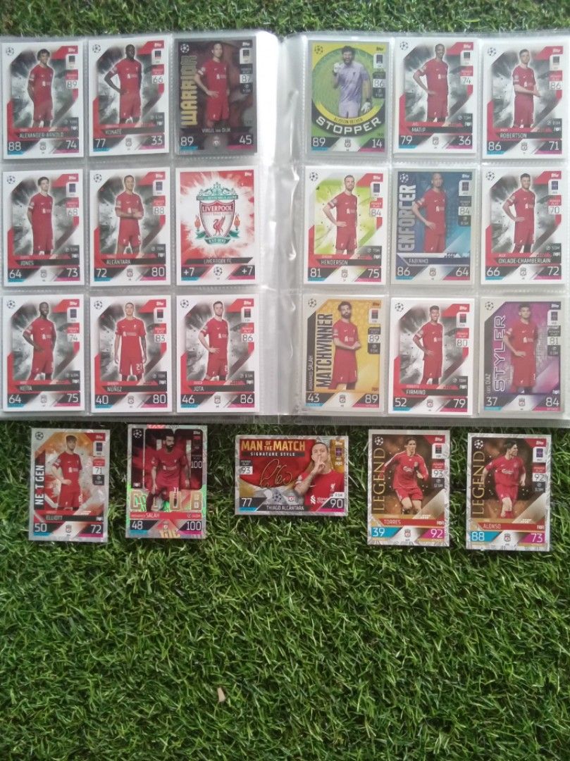 Liverpool Match Attax UCL 2022/23 - Completed Set, Hobbies & Toys ...