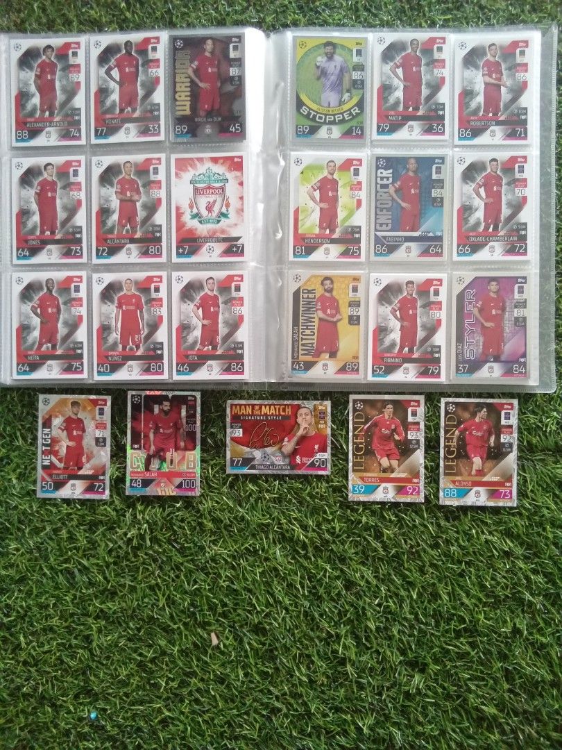 Liverpool Match Attax UCL 2022/23 - Completed Set, Hobbies & Toys ...