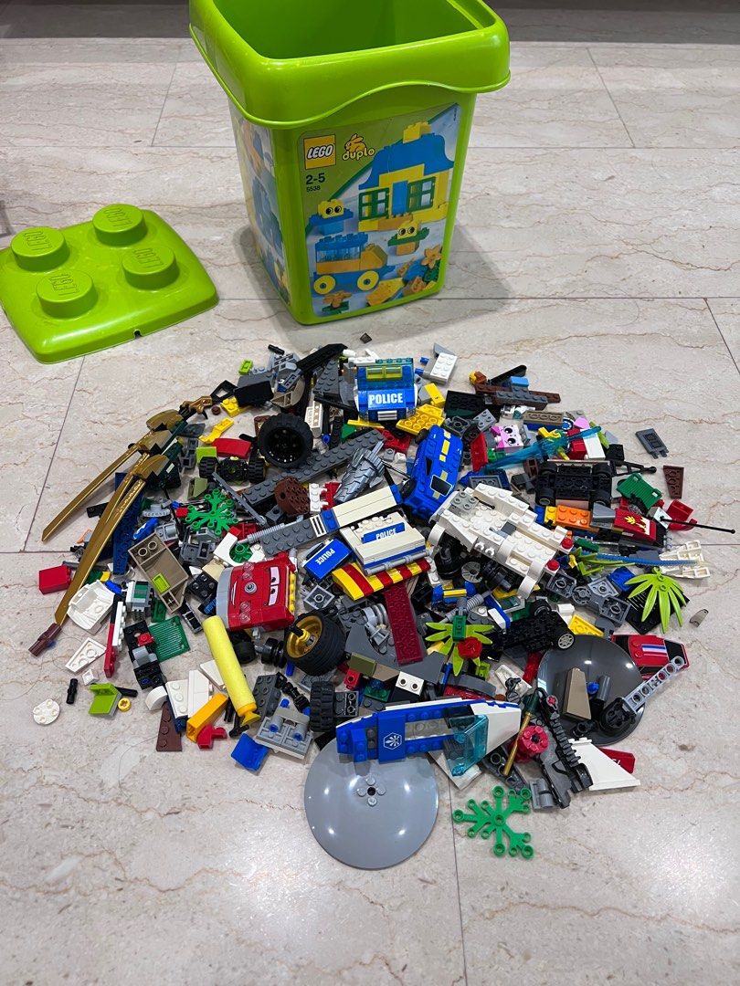 Loose Lego bricks - random with wheels, Hobbies & Toys, Toys & Games on ...