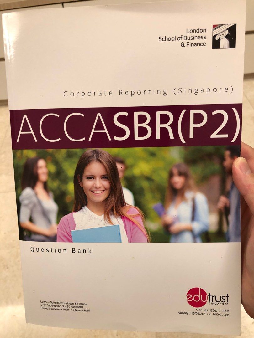 LSBF ACCA SBR (P2) Corporate Reporting Question Bank, Hobbies & Toys ...