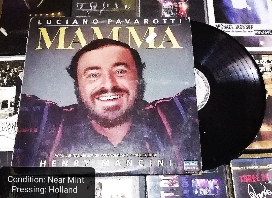 Luciano Pavarotti Mama Vinyl Record Original Vinyl Records Vintage ...