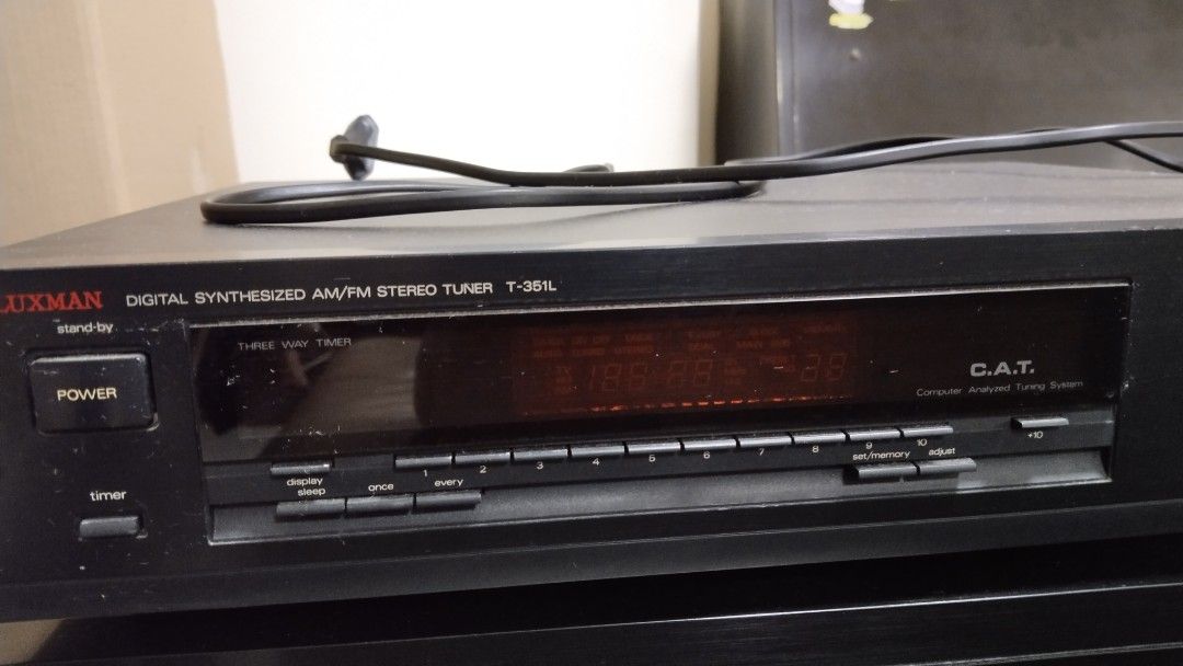 Luxman tuner, Audio, Other Audio Equipment on Carousell